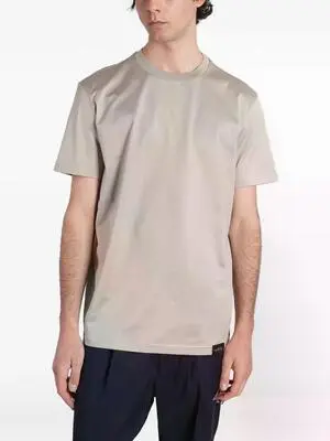LOW BRAND Logo-patch T-shirt