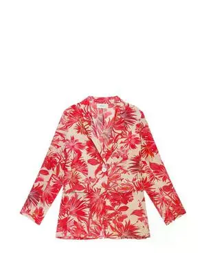 Malìparmi Printed Blazer - Red