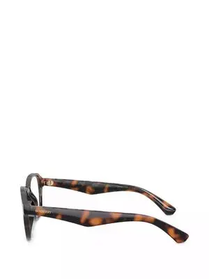 Burberry Tortoiseshell-effect Square-frame Glasses