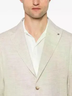 Tagliatore Single-breasted Blazer - Neutrals