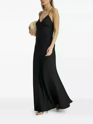 IL VOLO Isla Cross-strap Dress - Black