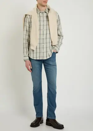 Paige Everett Checked Flannel Shirt