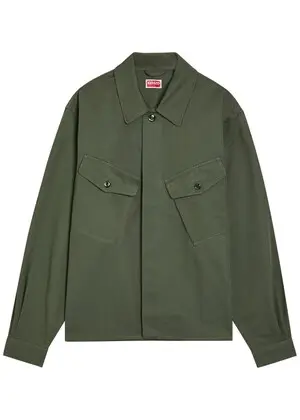 Kenzo Cotton-twill Overshirt