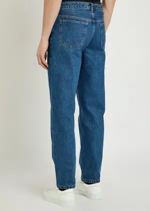 A.p.c. Martin Straight-leg Jeans - Mid Blu