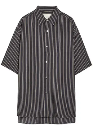 Studio Nicholson Sorono Striped Woven Shirt