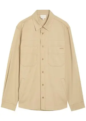 A.p.c. Logo Overshirts For Men