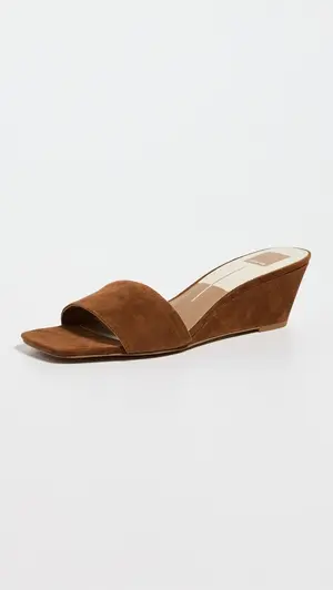 Dolce Vita Wedge Sandals - Brown