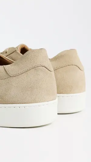 Frescobol Carioca Lapa Suede Lace-up Sneakers - Sand
