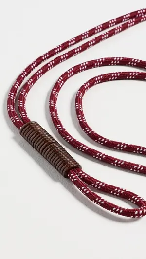 Rag & Bone Tate Sport Cord Belt - Rust Flecked