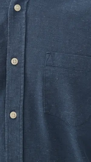 Marine Layer Better Than Linen Shirt - Navy
