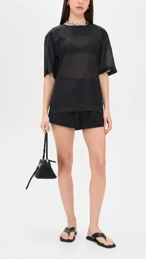 LESET Barb Boxer Shorts - Black