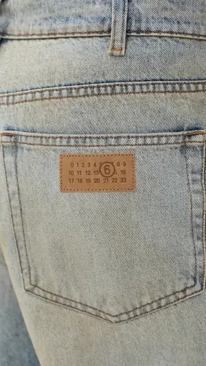 MAISON MARGIELA Relaxed Denim Pants - Medium Blue