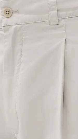 ALEX MILL Pleated Pull On Pants In Lightweight Chino