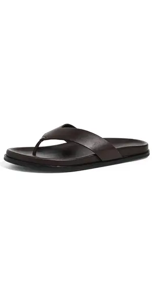 TONY BIANCO Loop Thong Sandals - Choc