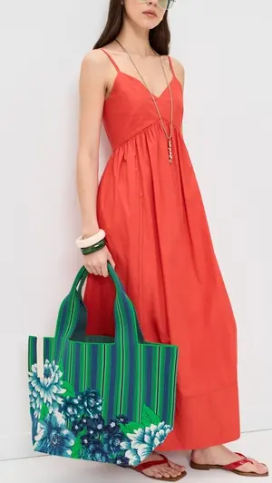 ALEMAIS Jacquard Maxi Tote Bag - Multi