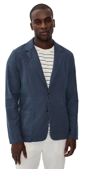 Marine Layer Hemp Blend Blazer