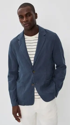 Marine Layer Hemp Blend Blazer