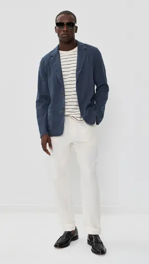Marine Layer Hemp Blend Blazer