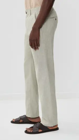 Marine Layer Saturday Hemp Chino Pants - Olive