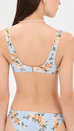 Agua Bendita Hacienda Valle Bikini Top - Multicolor