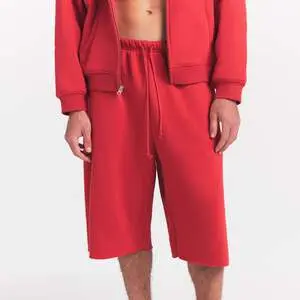 SKIMS Relaxed Long Fleece Lounge Shorts