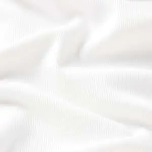 SKIMS Rib T Shirt | White | Small | Cotton