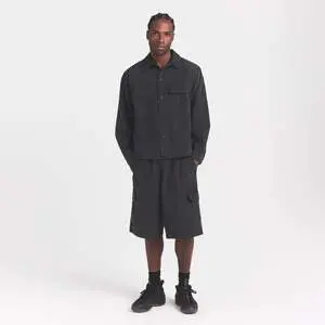 SKIMS Relaxed Shirt | Black | | Woven