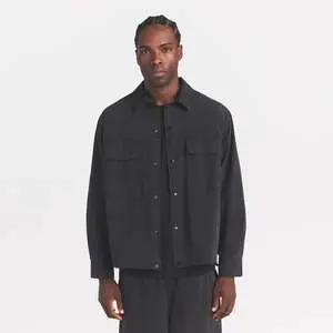 SKIMS Relaxed Shirt | Black | | Woven