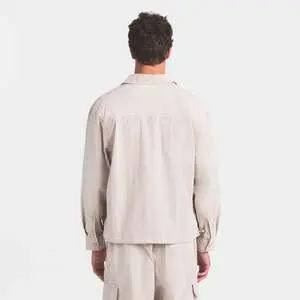 SKIMS Relaxed Shirt | Light Neutral | | Woven