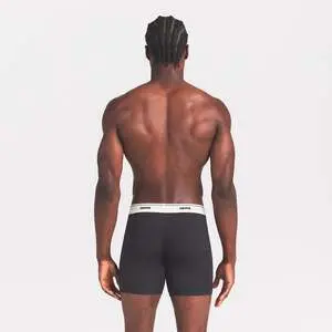 SKIMS Rib 5" Boxer Brief | Black | | Cotton
