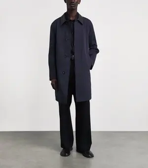 Brioni Leather-trim Reversible Jacket