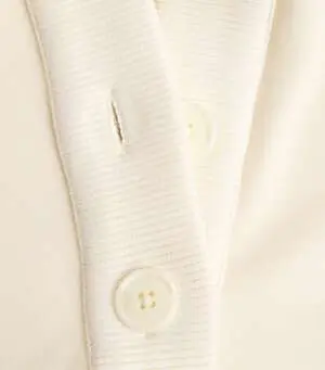 Varley Button-up Sweatshirt - Ivory