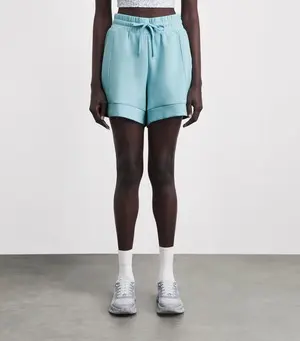 Varley Atrium High-rise Shorts - Blue