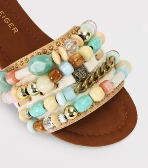 Kurt Geiger Beaded Southbank Sandals