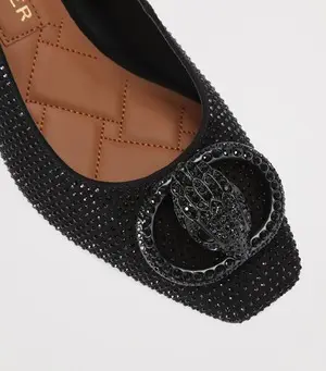Kurt Geiger Embellished Chelsea Slingback Pumps