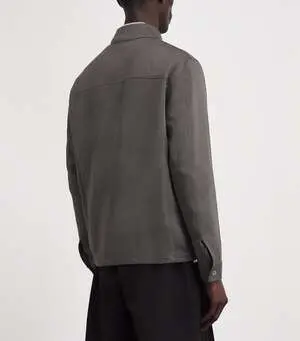 Marco Pescarolo Wool-linen Shirt Jacket