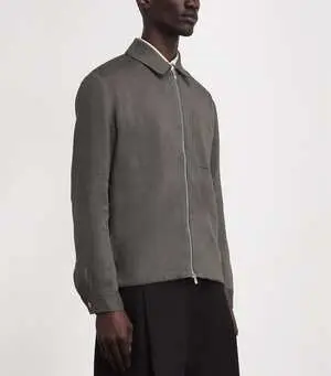 Marco Pescarolo Wool-linen Shirt Jacket