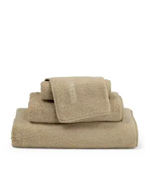 Frette Cotton Unito Wash Cloth - Beige