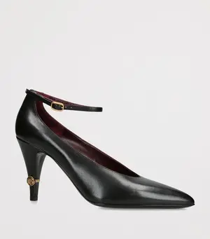 Versace Leather Pumps 90