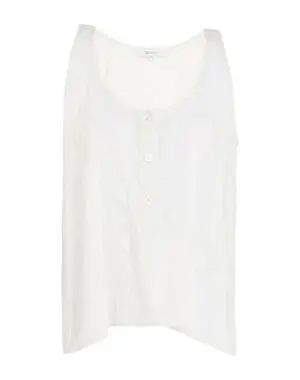 Crossley Light Cotton, Linen, And Silk Top - Grey
