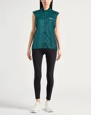 JACK WOLFSKIN Sleeveless Shell Vest - Dark Green