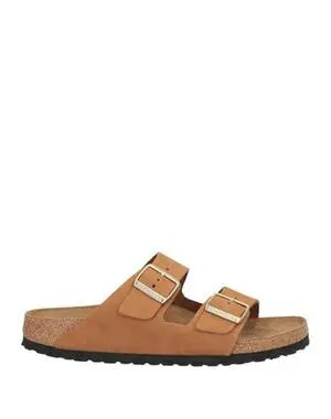 BIRKENSTOCK Arizona Leather Sandals - Beige
