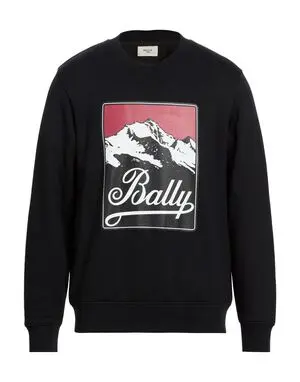 Bally Cotton And Nylon Sweatshirt With Graphic Print - Black