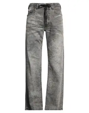 DIESEL® Straight-leg Jeans With Embroidered Logo