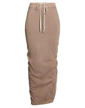 Rick Owens Maxi Cotton Skirt