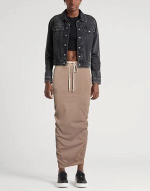 Rick Owens Maxi Cotton Skirt