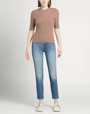 7 For All Mankind Tapered Jeans In Dark Wash Denim
