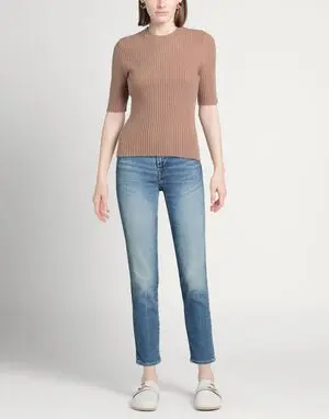7 For All Mankind Tapered Jeans In Dark Wash Denim