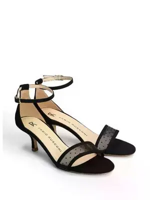 FABIO RUSCONI Polka-dot Ankle Strap Sandals