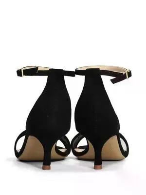 FABIO RUSCONI Polka-dot Ankle Strap Sandals